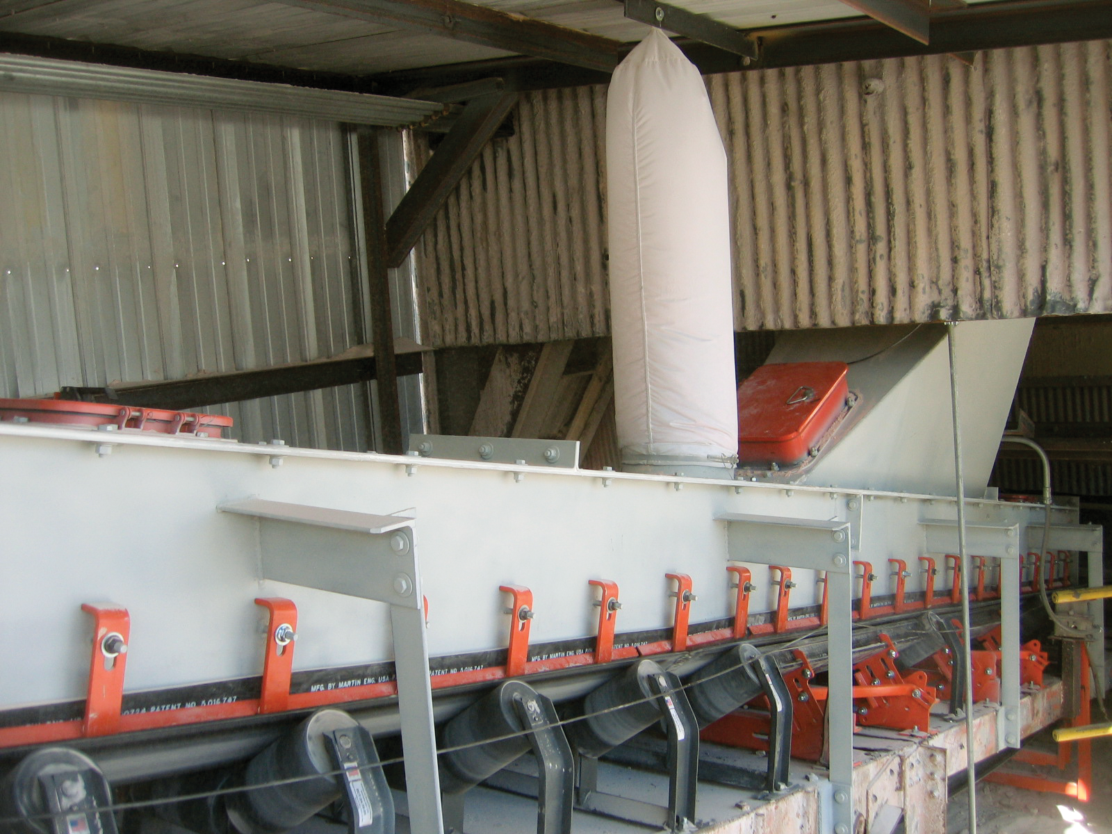 Passive Dust Control Using Dust Bags