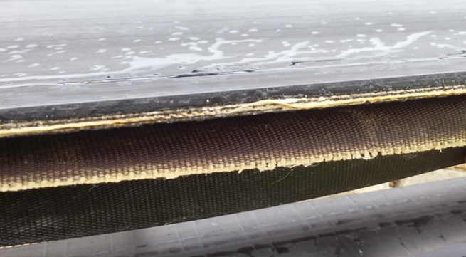 Conveyor Belt Edge Damage & Delamination
